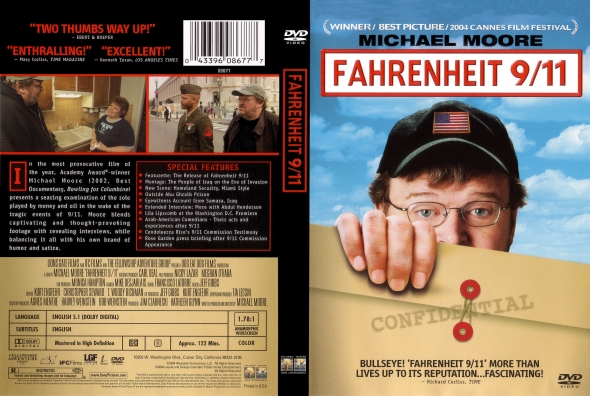 CoverCity - DVD Covers & Labels - Fahrenheit 9/11