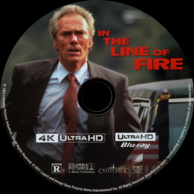CoverCity - DVD Covers & Labels - In the Line of Fire 4K