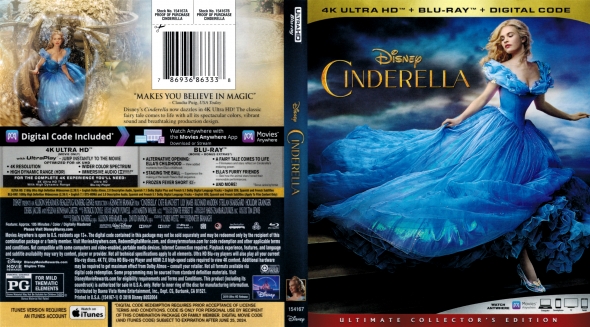 CoverCity - DVD Covers & Labels - Cinderella 4K