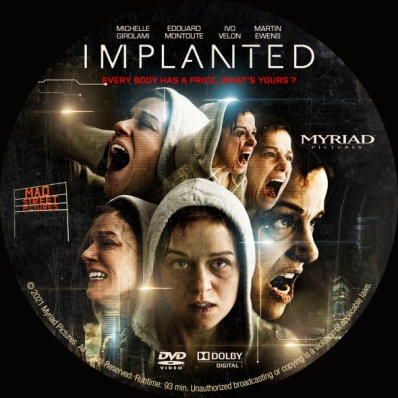 CoverCity - DVD Covers & Labels - Implanted