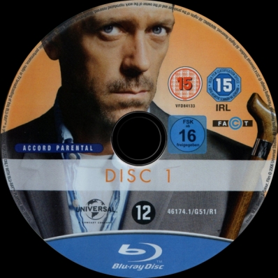 CoverCity - DVD Covers & Labels - House M.D. - Season 2; disc 1