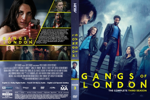 CoverCity - DVD Covers & Labels - Gangs of London - Season 3