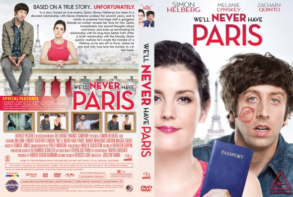 CoverCity - DVD Covers & Labels - We'll Never Have Paris