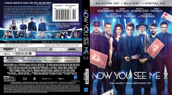 CoverCity - DVD Covers & Labels - Now You See Me 2 4K
