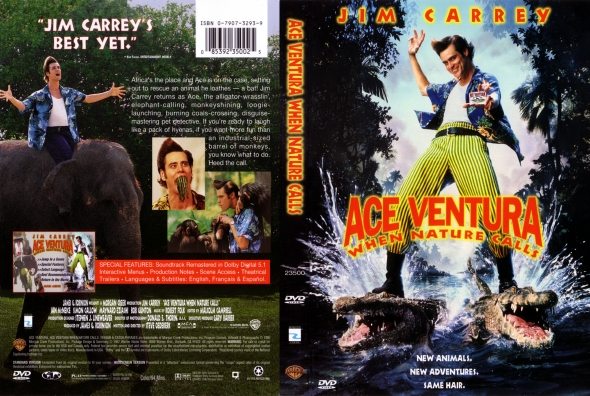 CoverCity - DVD Covers & Labels - Ace Ventura: When Nature Calls CoverCity - DVD Covers & Labels - Ace Ventura: When Nature Calls