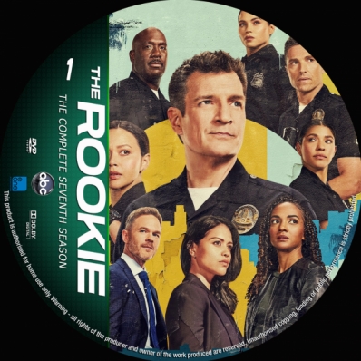 CoverCity - DVD Covers & Labels - The Rookie - Season 7; disc 1