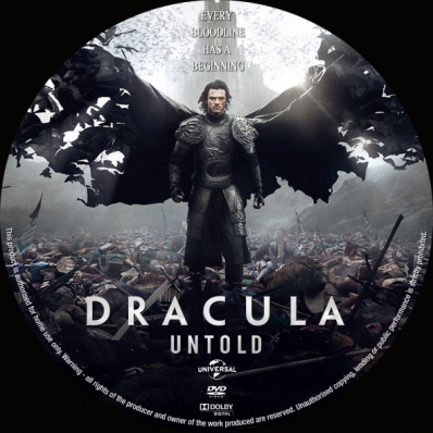 Dracula Untold 2022 Dvd Cover