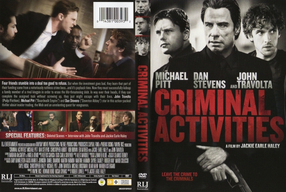 CoverCity - DVD Covers & Labels - Criminal Activities