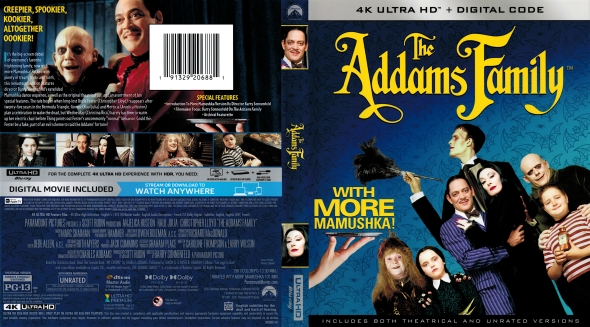 CoverCity - DVD Covers & Labels - The Addams Family 4K