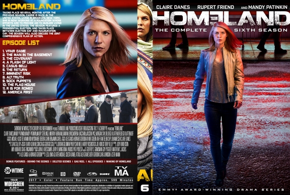 CoverCity - DVD Covers & Labels - Homeland - Season 6