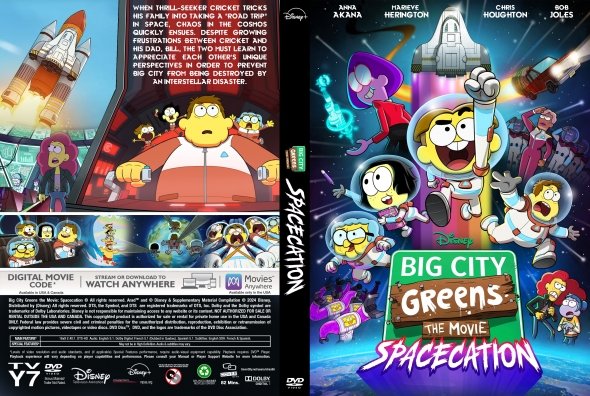 CoverCity - DVD Covers & Labels - Big City Greens the Movie: Spacecation