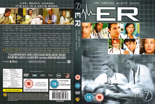 CoverCity - DVD Covers & Labels - ER - Season 7