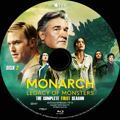 CoverCity - DVD Covers & Labels - Monarch: Legacy of Monsters - Season 1; disk 2