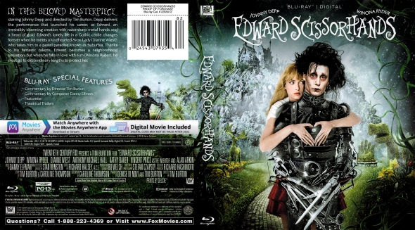 CoverCity - DVD Covers & Labels - Edward Scissorhands