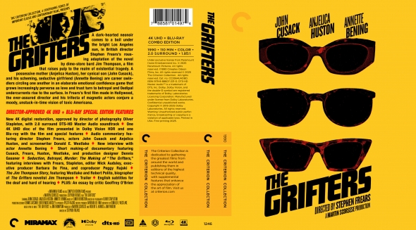 CoverCity - DVD Covers & Labels - The Grifters (1990)