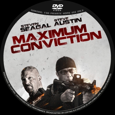 Maximum Conviction Dvd Cover