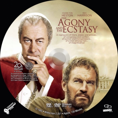CoverCity - DVD Covers & Labels - The Agony And The Ecstasy