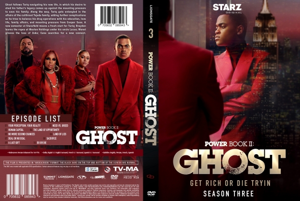 CoverCity - DVD Covers & Labels - Power Book 2 Ghost - Season 3