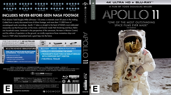 CoverCity - DVD Covers & Labels - Apollo 11 4K
