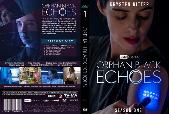 CoverCity - DVD Covers & Labels - Orphan Black: Echoes - Season 1 CoverCity - DVD Covers & Labels - Orphan Black: Echoes - Season 1
