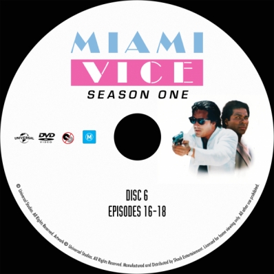 CoverCity - DVD Covers & Labels - Miami Vice - Season 1; disc 6