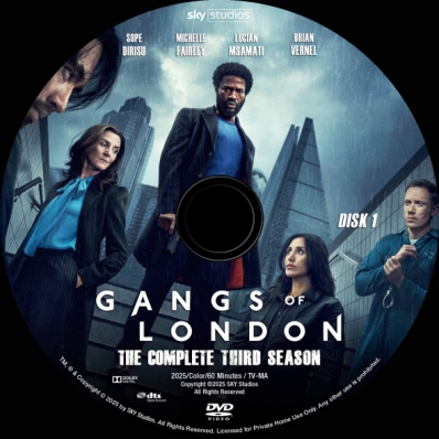 CoverCity - DVD Covers & Labels - Gangs of London - Season 3; disk 1