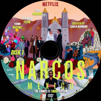 CoverCity - DVD Covers & Labels - Narcos: Mexico - Season 3; disk 1