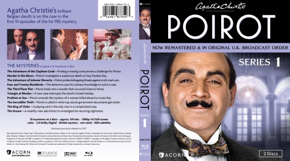 CoverCity - DVD Covers & Labels - Poirot - Series 1