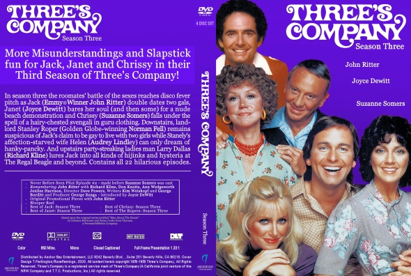 CoverCity - DVD Covers & Labels - Three's Company - Season 3