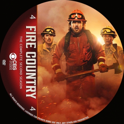 CoverCity - DVD Covers & Labels - Fire Country - Season 2; disc 4