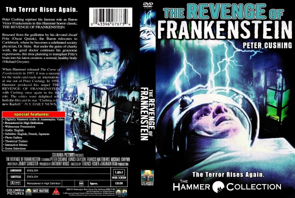CoverCity - DVD Covers & Labels - The Revenge of Frankenstein