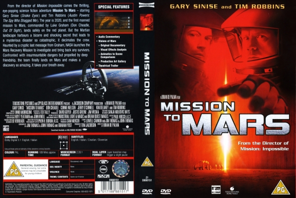 CoverCity - DVD Covers & Labels - Mission to Mars
