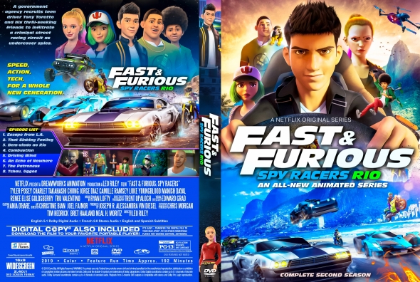 CoverCity - DVD Covers & Labels - Fast & Furious Spy Racers - Season 2
