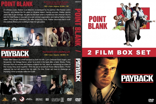 CoverCity - DVD Covers & Labels - Point Blank / Payback Double Feature