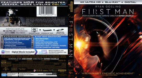 CoverCity - DVD Covers & Labels - First Man 4K