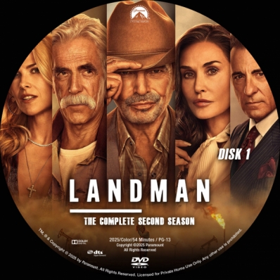 CoverCity - DVD Covers & Labels - Landman - Season 2; disk 1