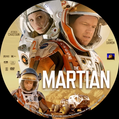 CoverCity - DVD Covers & Labels - The Martian