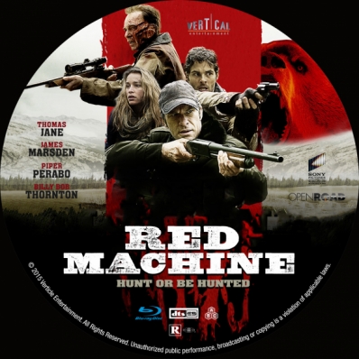 CoverCity - DVD Covers & Labels - Red Machine: Hunt or Be Hunted