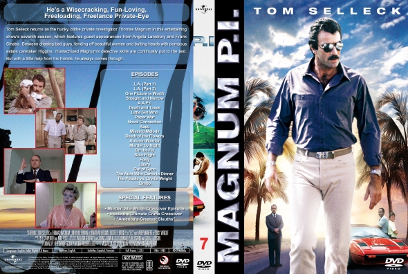 CoverCity - DVD Covers & Labels - Magnum P.I. - Season 7 (spanning spine)