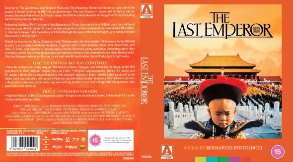CoverCity - DVD Covers & Labels - The Last Emperor