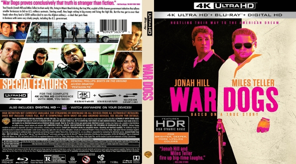 CoverCity - DVD Covers & Labels - War Dogs 4K
