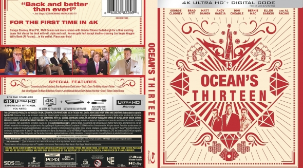 CoverCity - DVD Covers & Labels - Ocean's Thirteen (4K)