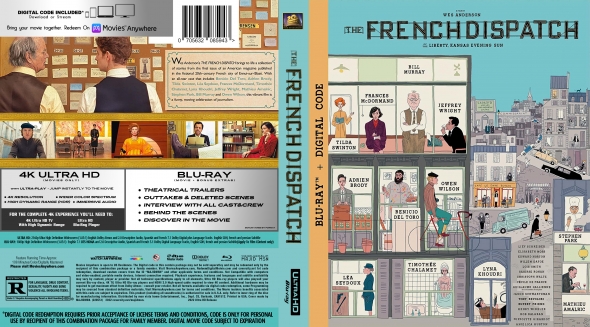 CoverCity - DVD Covers & Labels - The French Dispatch