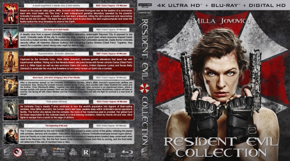 CoverCity - DVD Covers & Labels - Resident Evil Collection 4K