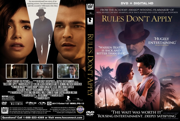 CoverCity - DVD Covers & Labels - Rules Don't Apply CoverCity - DVD Covers & Labels - Rules Don't Apply