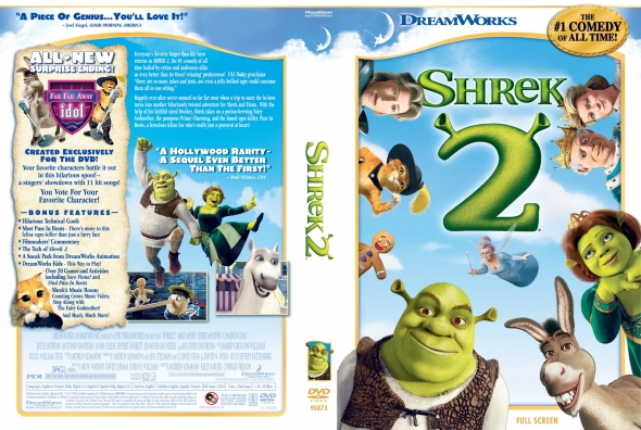 Shrek 2 Dvd Cover