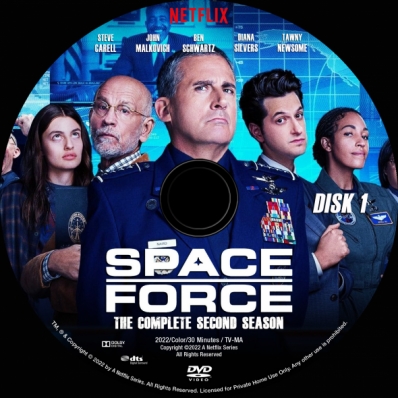 CoverCity - DVD Covers & Labels - Space Force - Season 2; disk 1