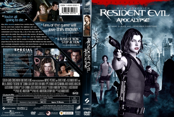 CoverCity - DVD Covers & Labels - Resident Evil: Apocalypse