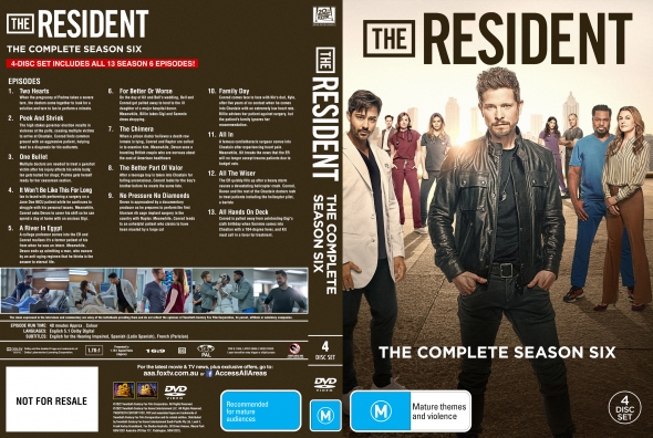 CoverCity - DVD Covers & Labels - The Resident - Season 6