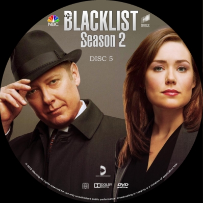 CoverCity - DVD Covers & Labels - The Blacklist - Season 2; dvd 5